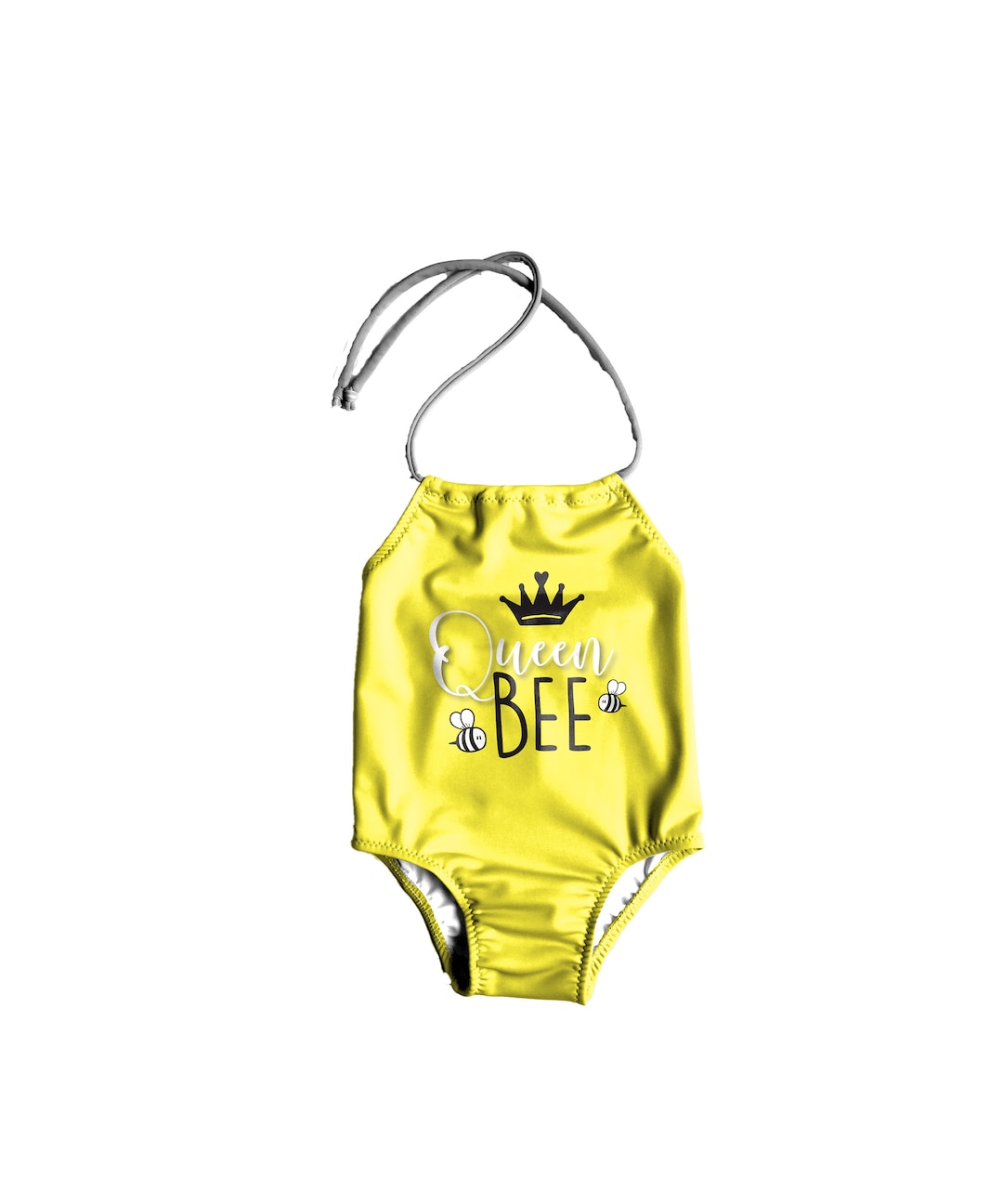 Girls One Piece Swimsuit ~ Toddler Bathing Suit ~ Queen Bee Swimsuit ...