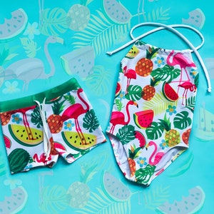 Brother and Sister Matching Swimsuits, Boy and Girl Matching Swimwear ...