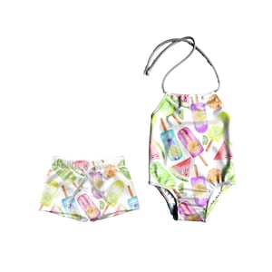 Brother and Sister Matching Swimwear, Siblings Swimsuits, Boy and Girl ...