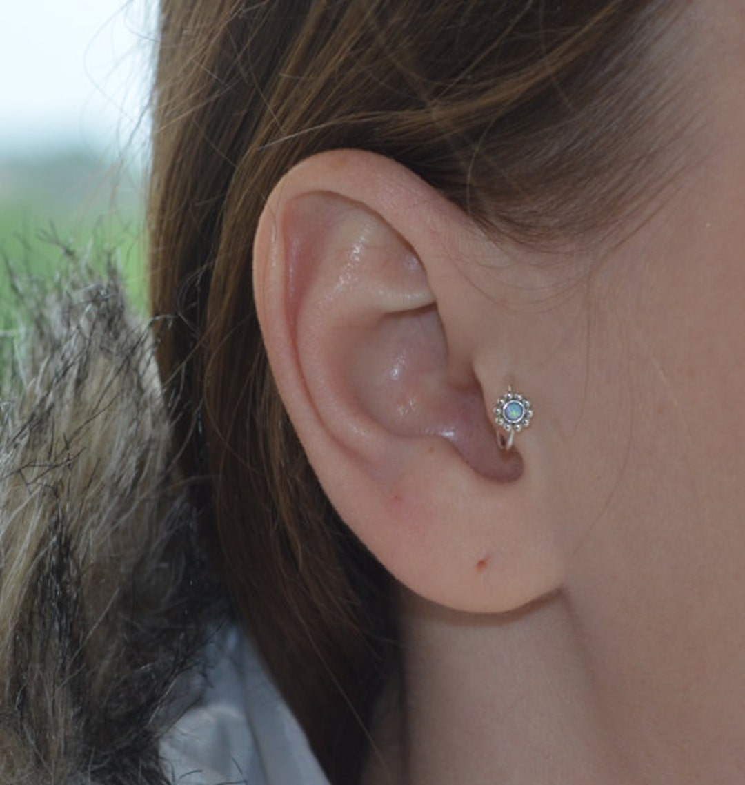 Cartilage Jewelry Helix Earring Tragus Earring Tragus - Etsy