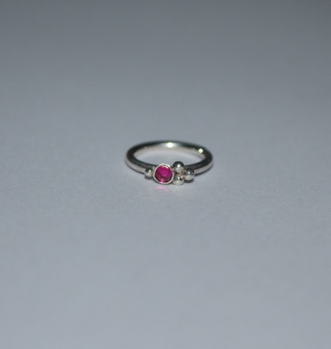 Small Silver Nose Ring Nose Hoop 20 Gauge Nose Piercing - Etsy