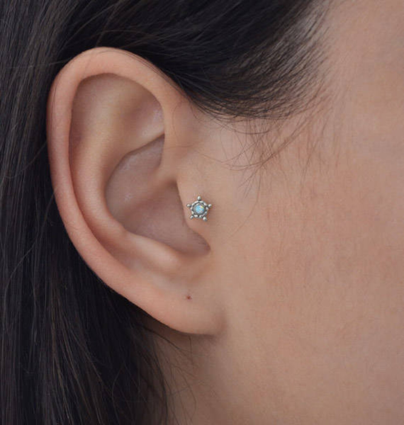 Nose piercing jewelry Nose ring Dainty stud earring Nose | Etsy