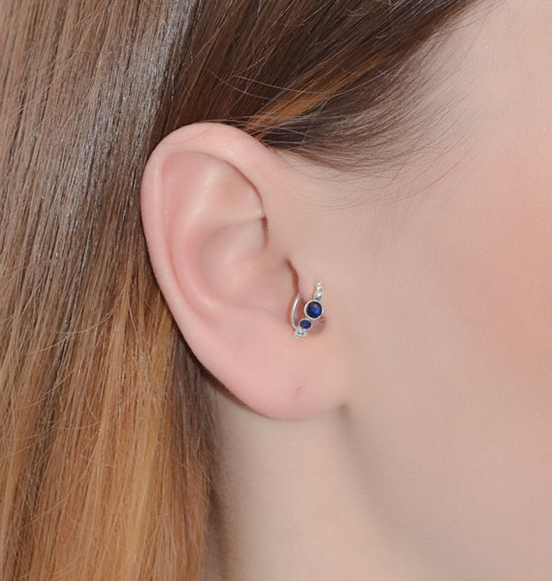 Nose Ring Silver Nose jewelry piercing Nose hoop Silver | Etsy