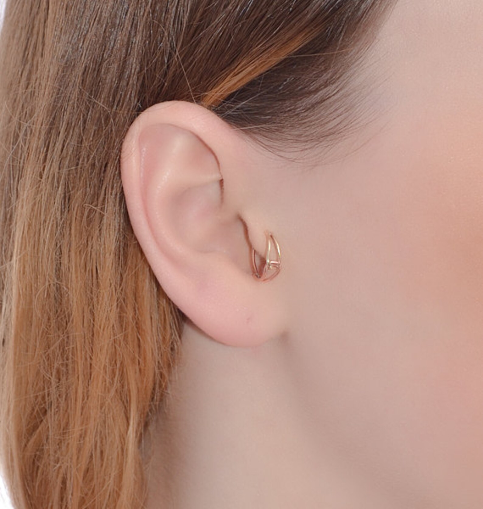 Small Gold Nose Ring Nose Hoop 20 Gauge Nose Piercing - Etsy