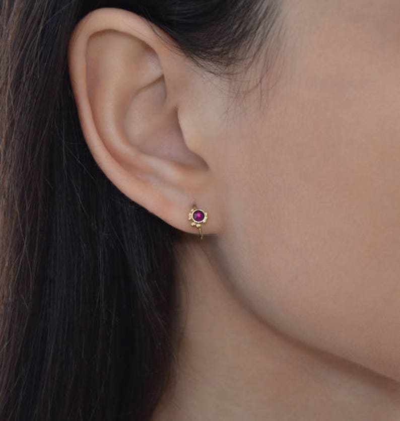 Cartilage Earring Helix Earring Tragus Piercing Cartilage - Etsy