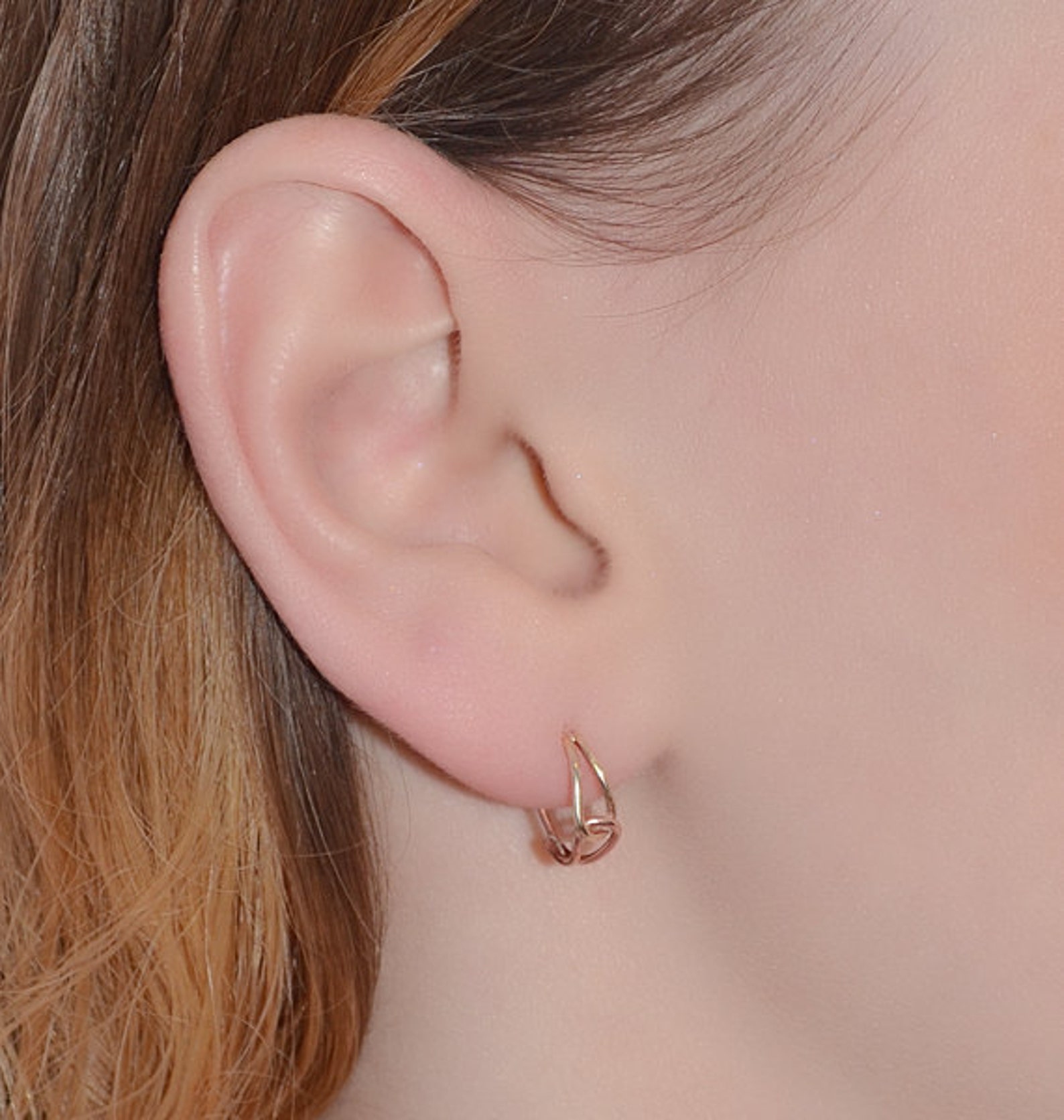 Small Gold Nose Ring Nose Hoop 20 Gauge Nose Piercing - Etsy
