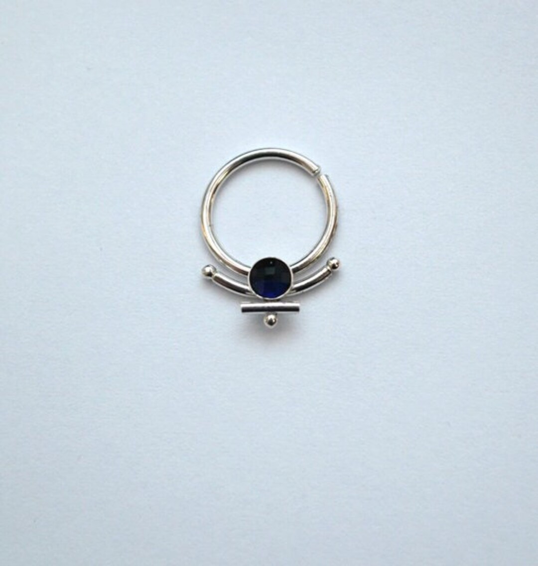 Septum Earring, Septum Piercing Ring, Daith Jewelry Ring, Nipple Hoop ...