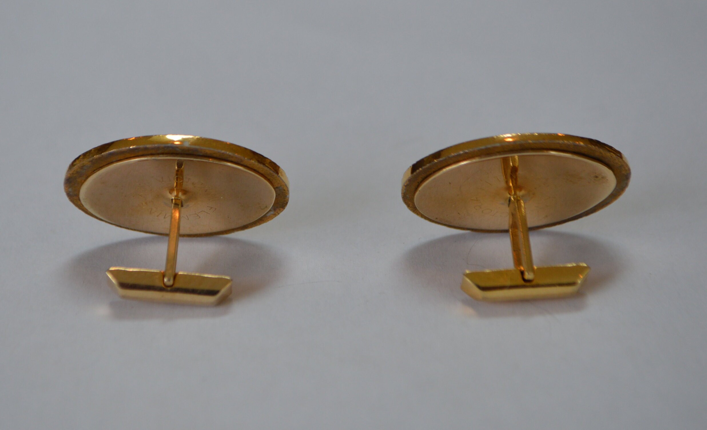 Victoria Flemming NY 1960's Porcelain Cuff Links - Etsy