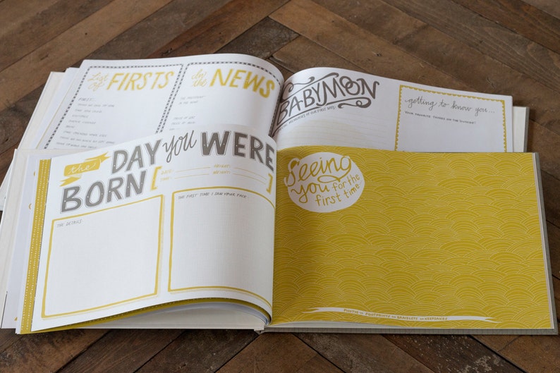 Hello World Baby Journal - Etsy