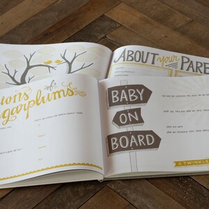 Hello World Baby Journal - Etsy