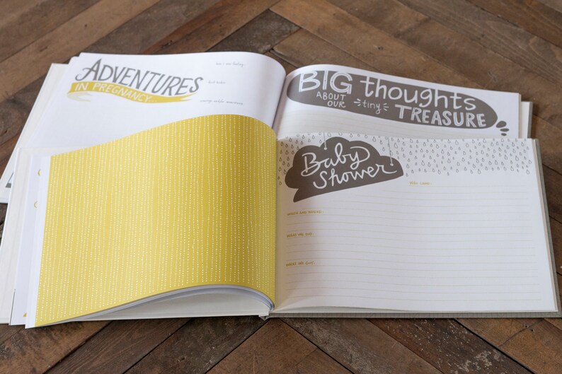 Hello World Baby Journal - Etsy