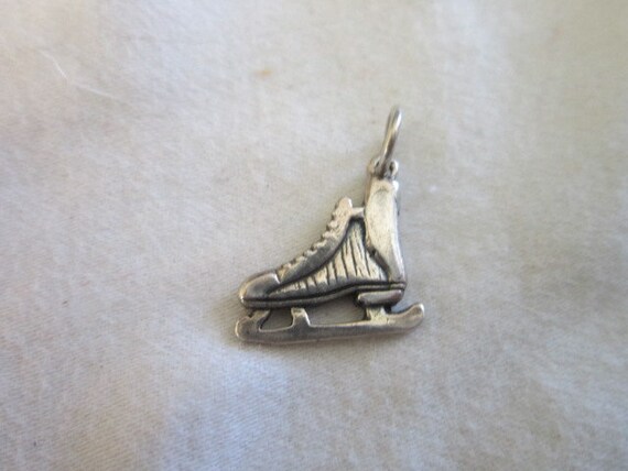 Antique Sterling Silver Full Bodied Ice Figure Skate … - Gem
