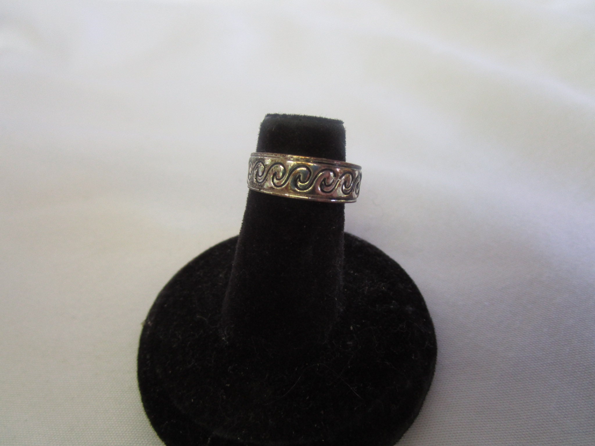 Vintage Sterling Silver Fancy Toe Ring | Etsy