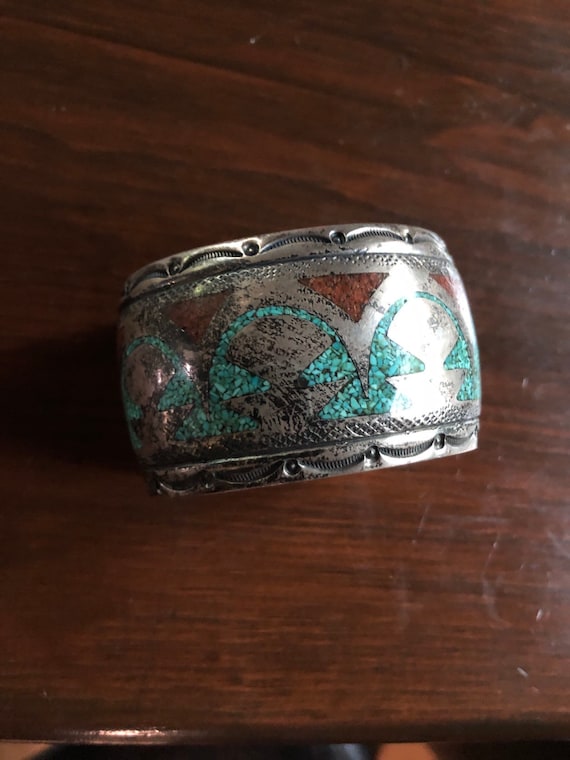 Antique Native American Signed Carl Begay Sterling Si… - Gem