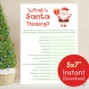 Who is Most Like Santa Game, Christmas Game, Christmas Activity, Santa ...