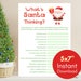 What's Santa Thinking, Instant Download, Finish the Christmas Phrase ...