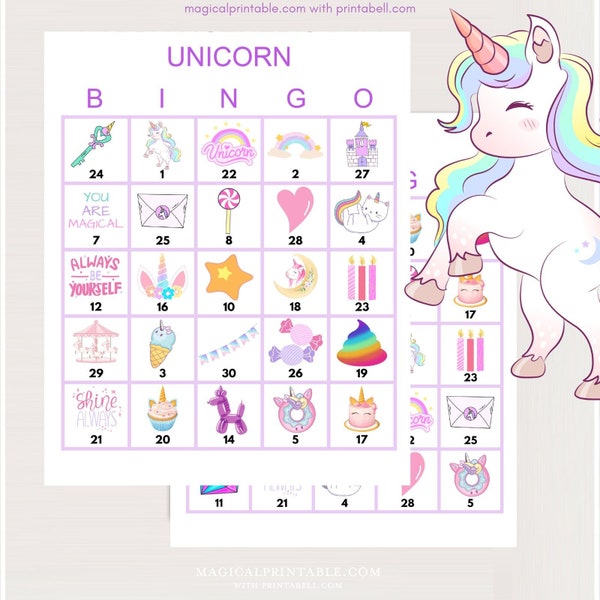 Unicorn Game - Etsy