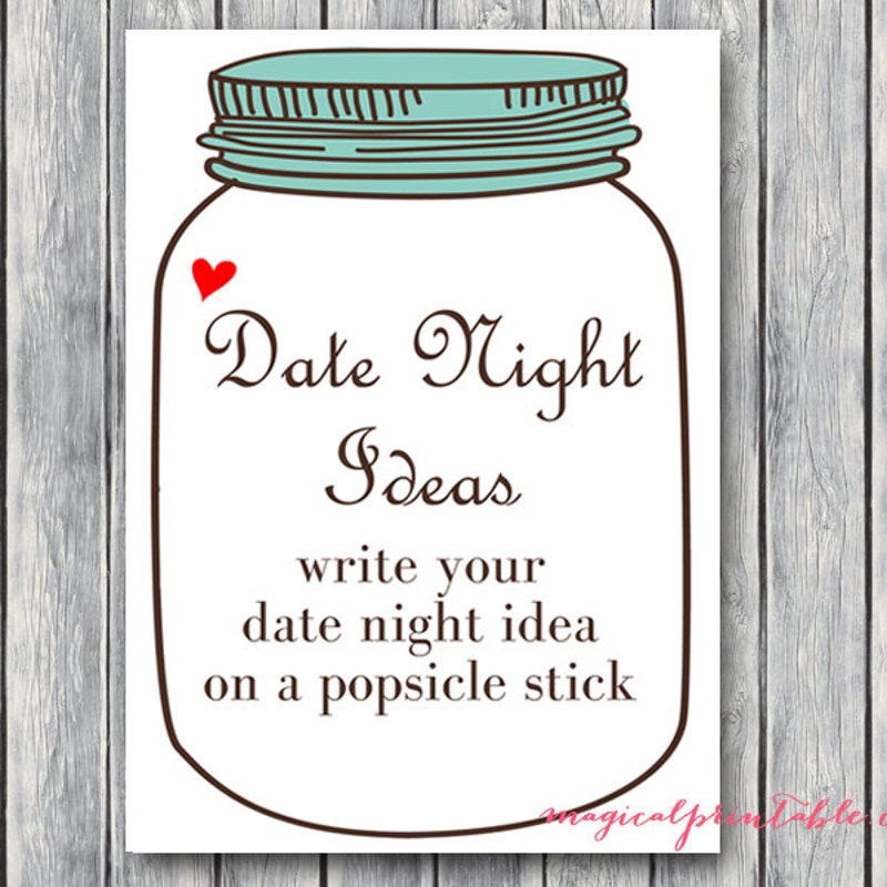 Date Jar Sign - Etsy