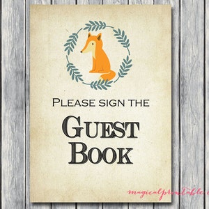 5 Printable Signs, Cards and Gift Sign, Favors Please Take One Sign ...