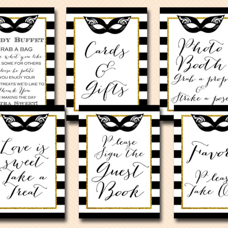 Black Masquerade - Etsy