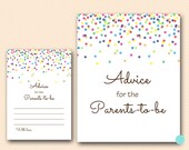Advice for Parents to Be Card and Sign Advice for New - Etsy