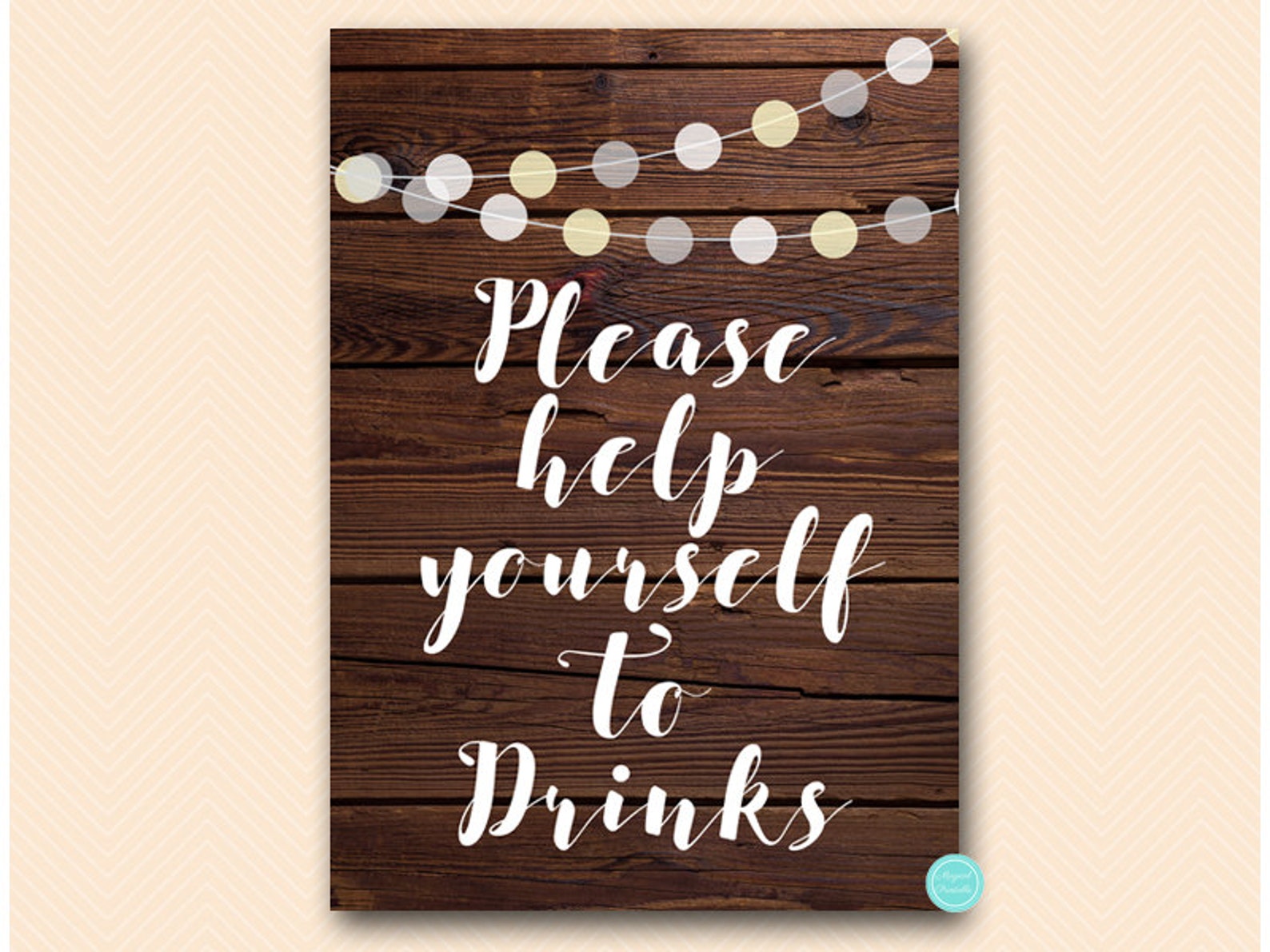 Rustic Wooden Background Table Signs, Wooden Bridal Shower Signs ...