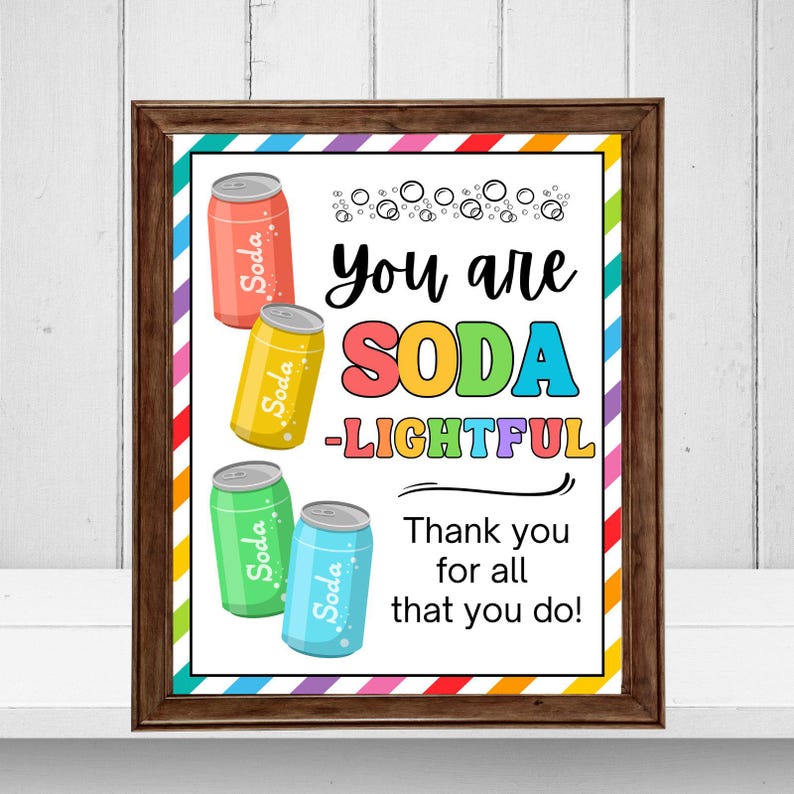 Printable Appreciation Signs, Staff Appreciation Signs, Tags, Employee ...