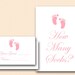 Pink Baby Feet Baby Shower Games Package, Instant Download, How Many ...
