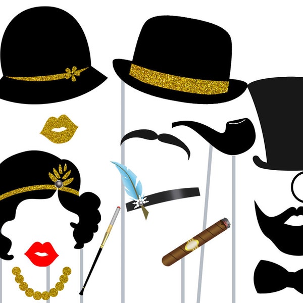 Gangster Photo Booth - Etsy