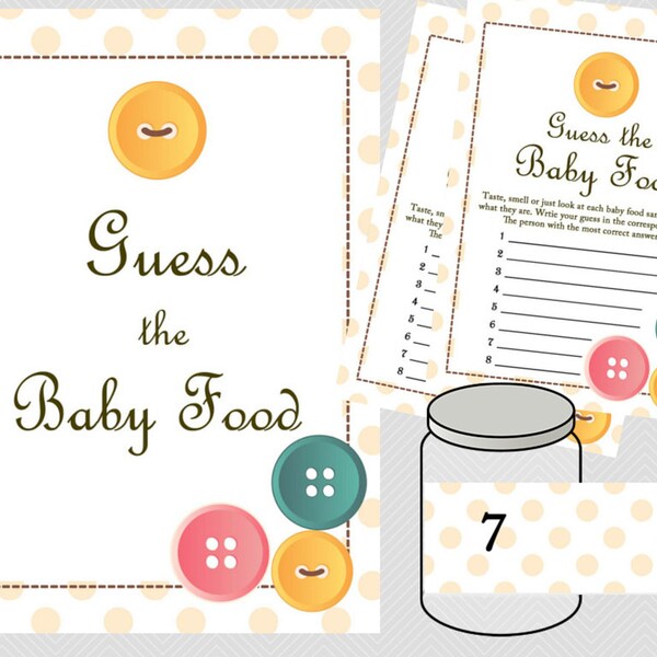 Baby Food Jars Labels - Etsy