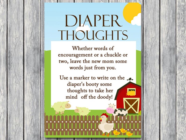 Farm Diaper Thoughts, Late Night Diapers, Words for Wee Hours, Farm ...
