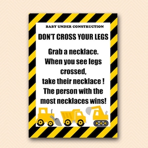 Don't Cross Your Legs Game Clothespin Game Construction - Etsy