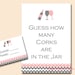 How Many Corks, Guess How Many Corks in the Jar, Wine Theme, Recipe ...