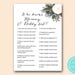 White Floral Baby Shower Games Package, Coed Baby Shower Games, Baby ...