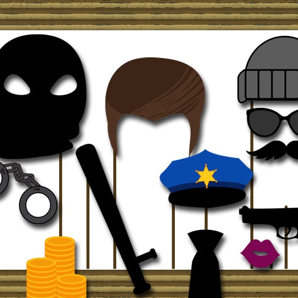 Cops and Robbers - Etsy