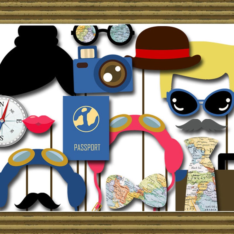 Photobooth Props - Etsy