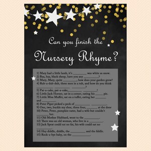 Nursery Rhyme Quiz, Nursery Rhyme Game, Finish the Nursery Rhyme ...