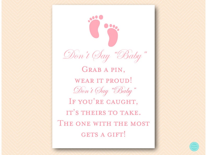 Pink Baby Feet Baby Shower Games Package Instant Download - Etsy