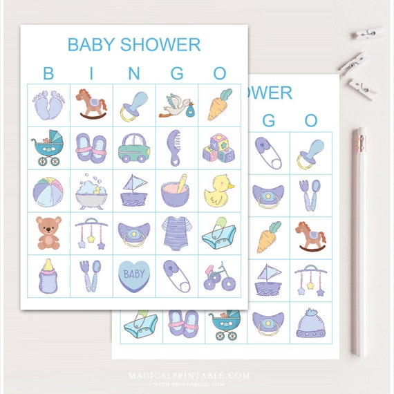 Bingo Baby Shower Para Imprimir Baby Shower Games: Ideas From Party