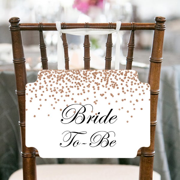 Bride Chair Sign - Etsy
