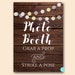 Rustic Wooden Background Table Signs Wooden Bridal Shower - Etsy