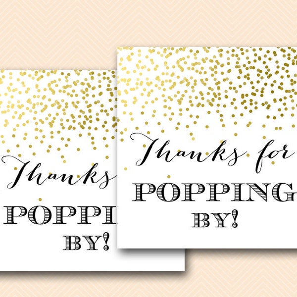 Thanks for Popping By - Etsy