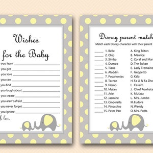 Elephant Baby Shower Games Package, Celebrity Baby Names, Baby ...