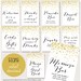 Gold Confetti Party Signs, Printable Gold Birthday Signs, Gold Wedding ...