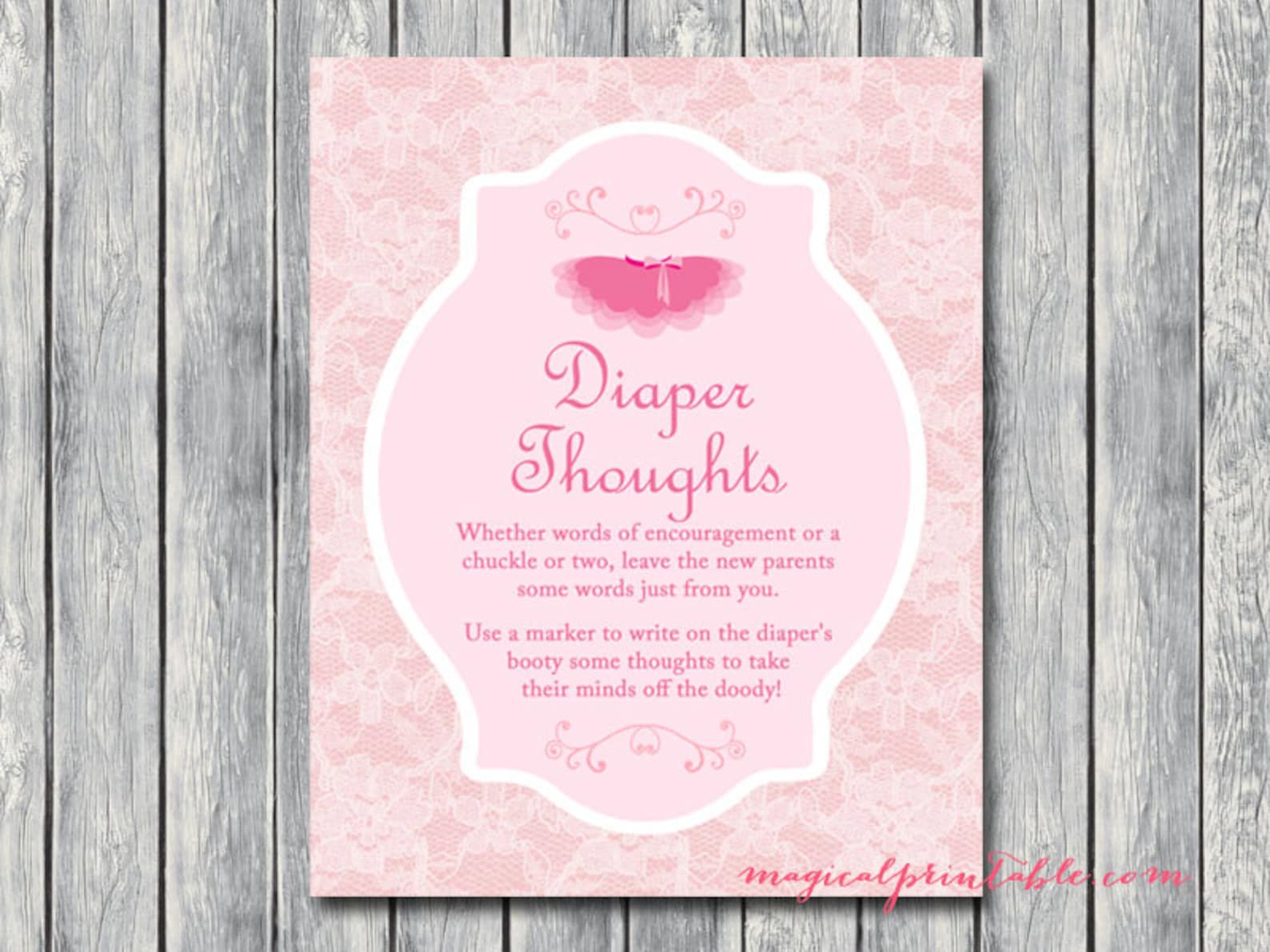 Diaper Thoughts Late Night Diapers Words for the Wee Hours | Etsy