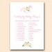 Unicorn Carousel Baby Shower Games, Celebrity Baby Name Game, Celebrity ...