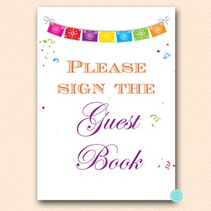 Fiesta Party Table Signs, Fiesta Bridal Shower Table Signs, Fiesta Baby ...