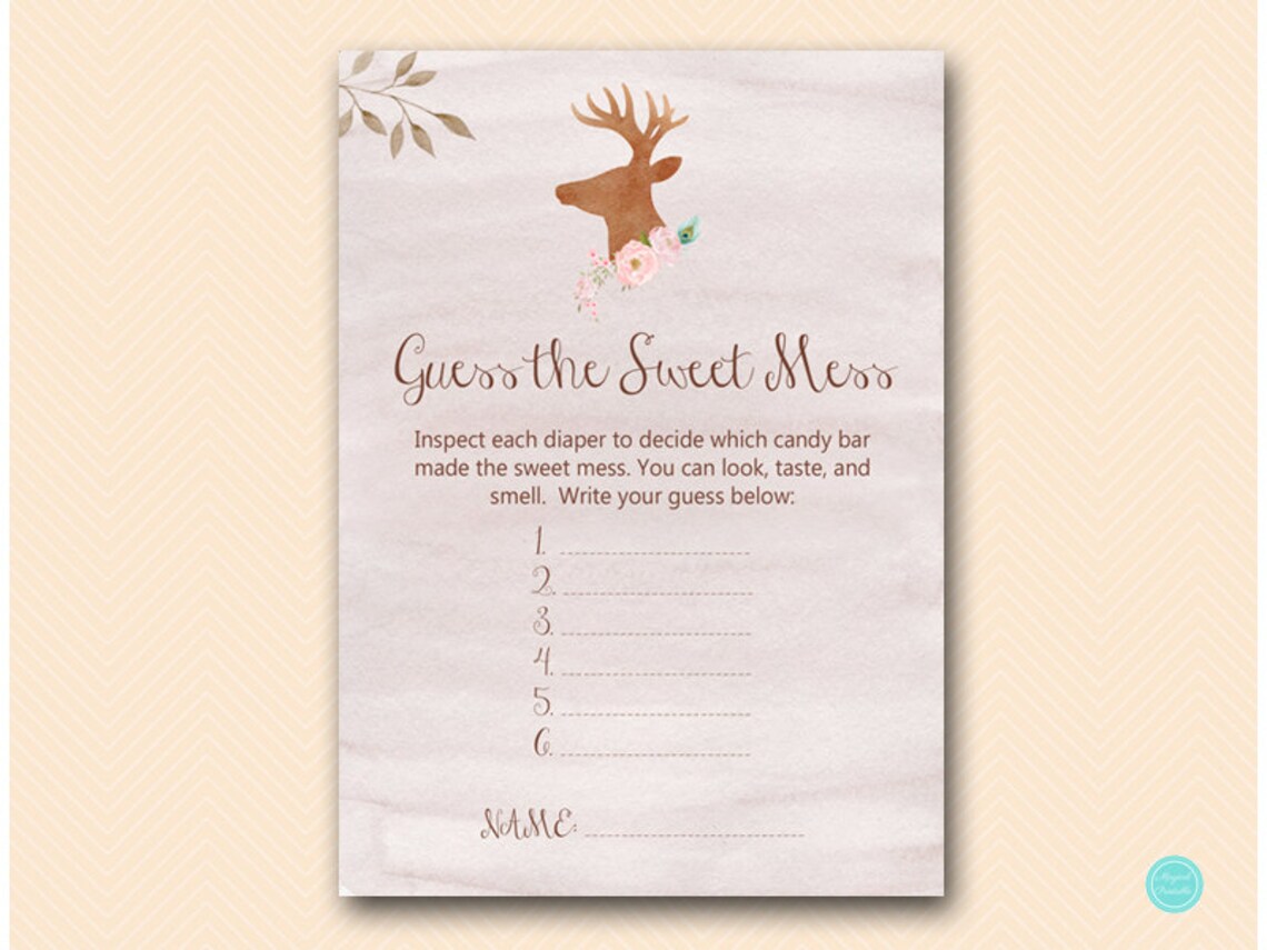 Sweet Mess Guess the Sweet Mess Dirty Diaper Chocolate Bar - Etsy