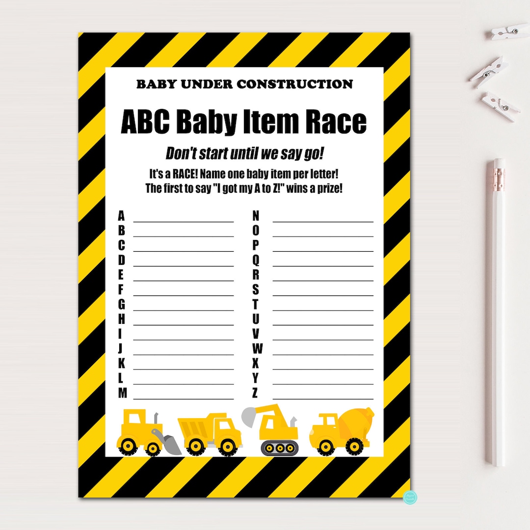 ABC Baby Item Game, Guess the Baby Item Race, Alphabet Baby Item Game ...