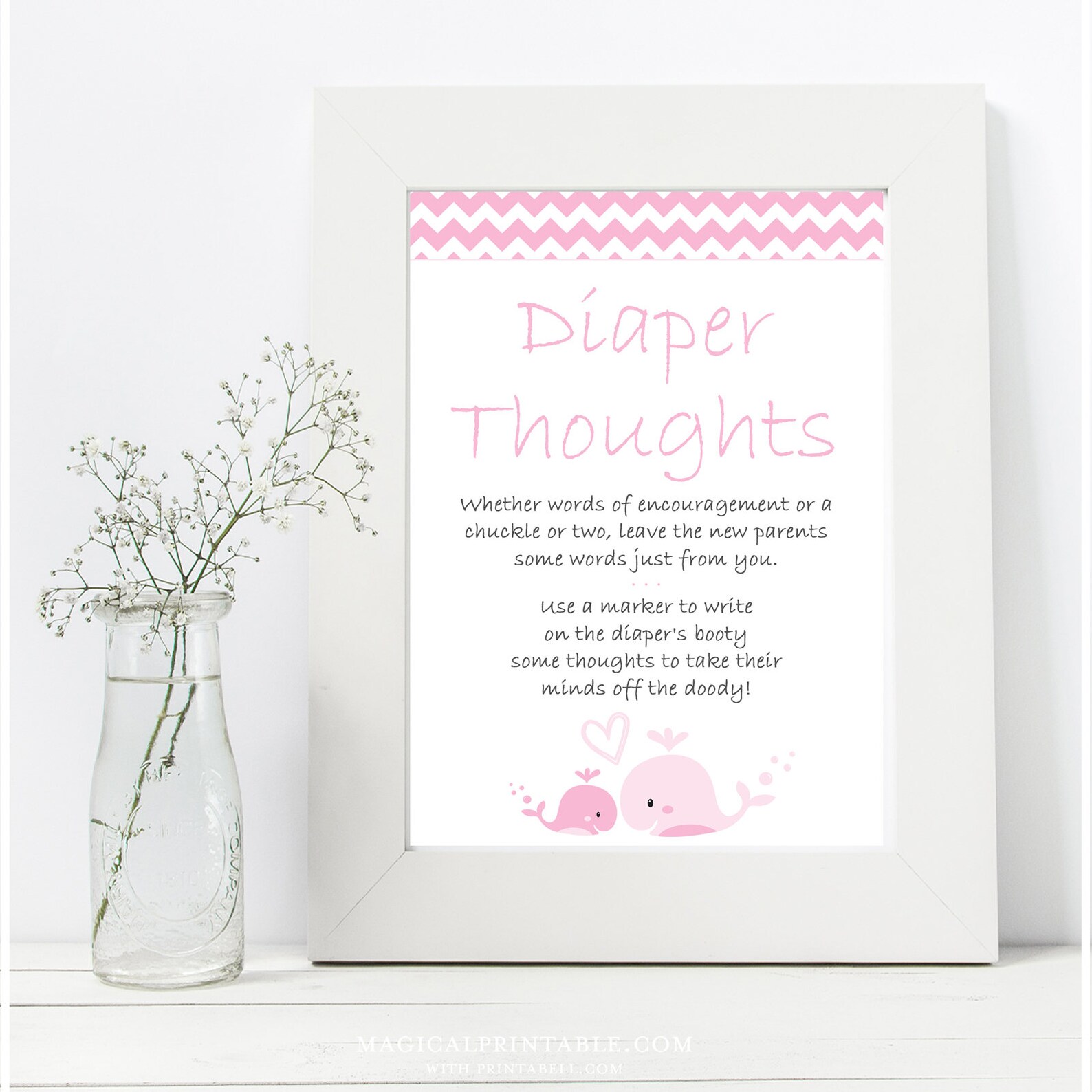 Diaper Thoughts Late Night Diapers Words for Wee Hours Pink - Etsy